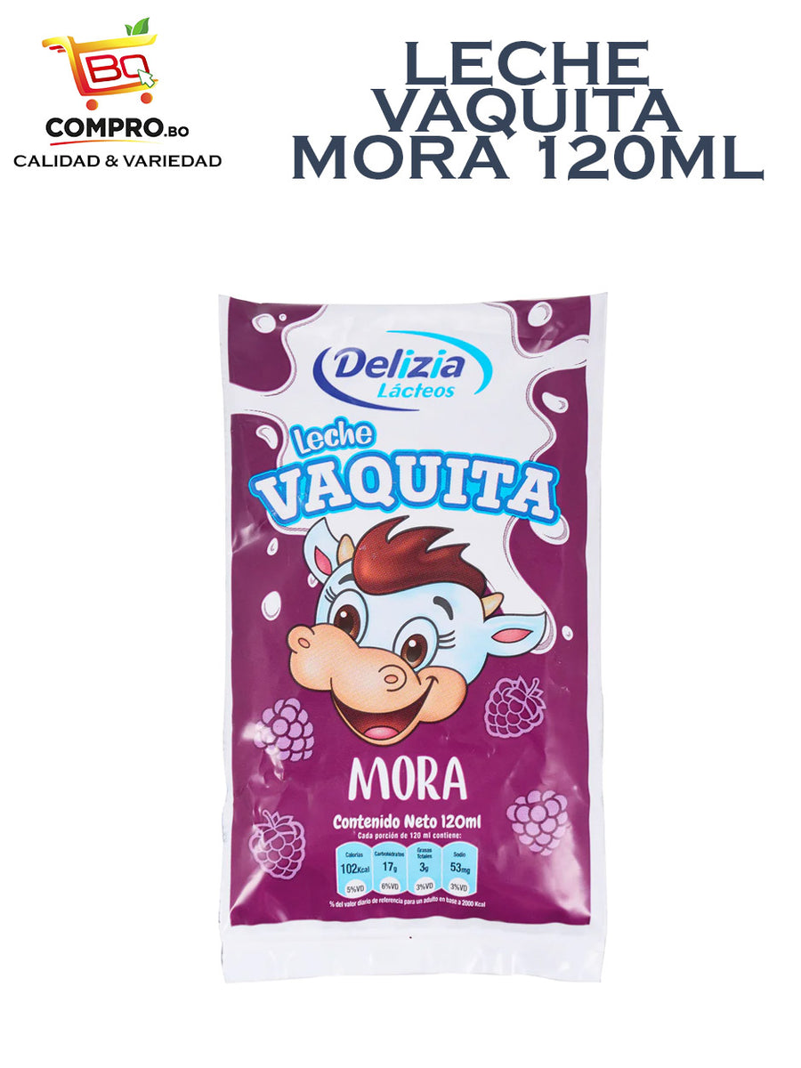 LECHE VAQUITA MORA 120ML – COMPRO.BO