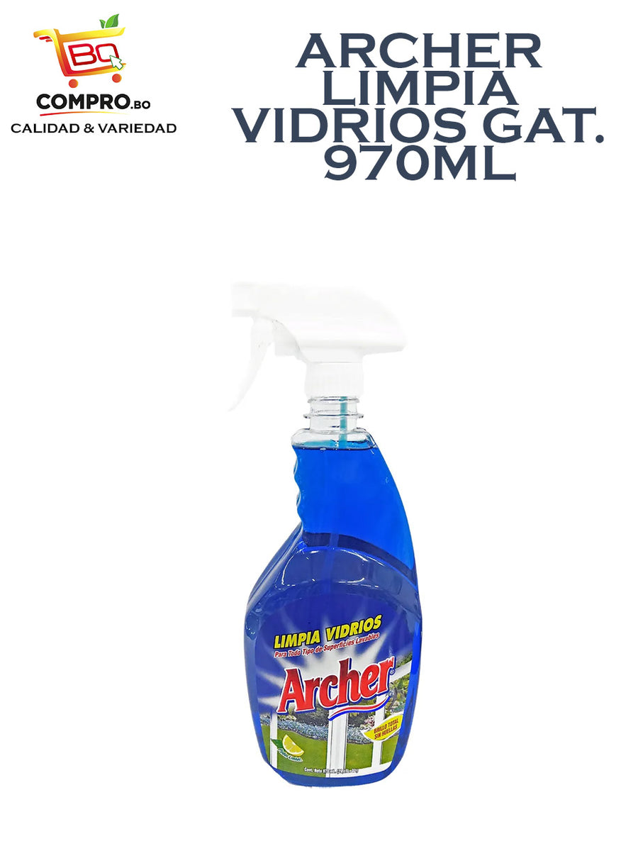 ARCHER LIMPIA VIDRIOS GAT. 970ML – COMPRO.BO