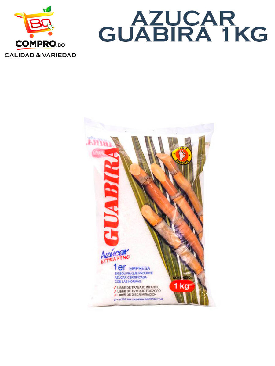 AZUCAR REFINADA GUABIRA 1KG – COMPRO.BO