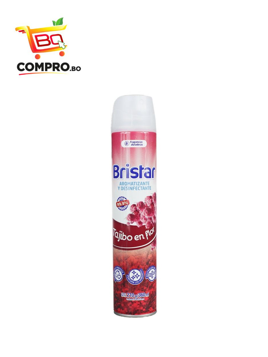 AMBIENTADOR DES. FLOR TAJIBO BRISTAR 360ML – COMPRO.BO