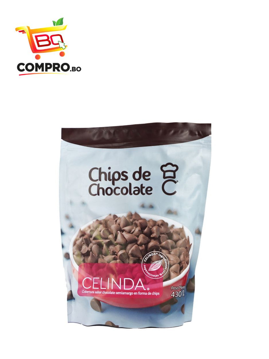 COBERTURA CHIPS SEMIAMARGO CHOC CELINDA MADISA 430G – COMPRO.BO