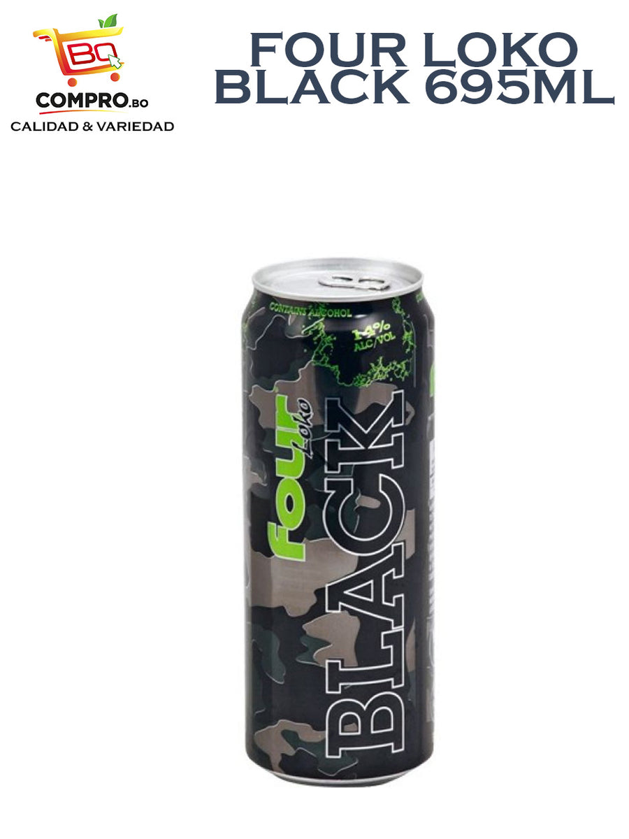 FOUR LOKO BLACK 695ML – COMPRO.BO