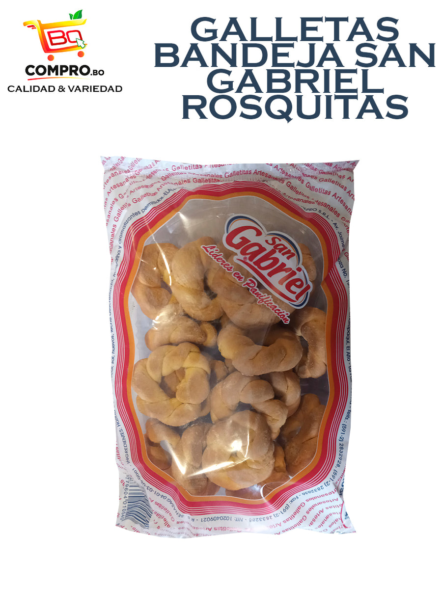 GALLETAS ROSQUITAS BANDEJA SAN GABRIEL 300G – COMPRO.BO