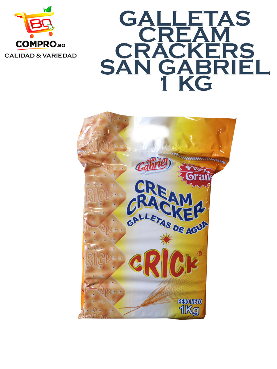 GALLETAS CREAM CRACKERS SAN GABRIEL 1KG – COMPRO.BO