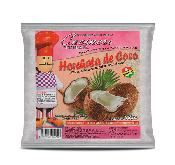 HORCHATA DE COCO EL COCINERO 200G – COMPRO.BO