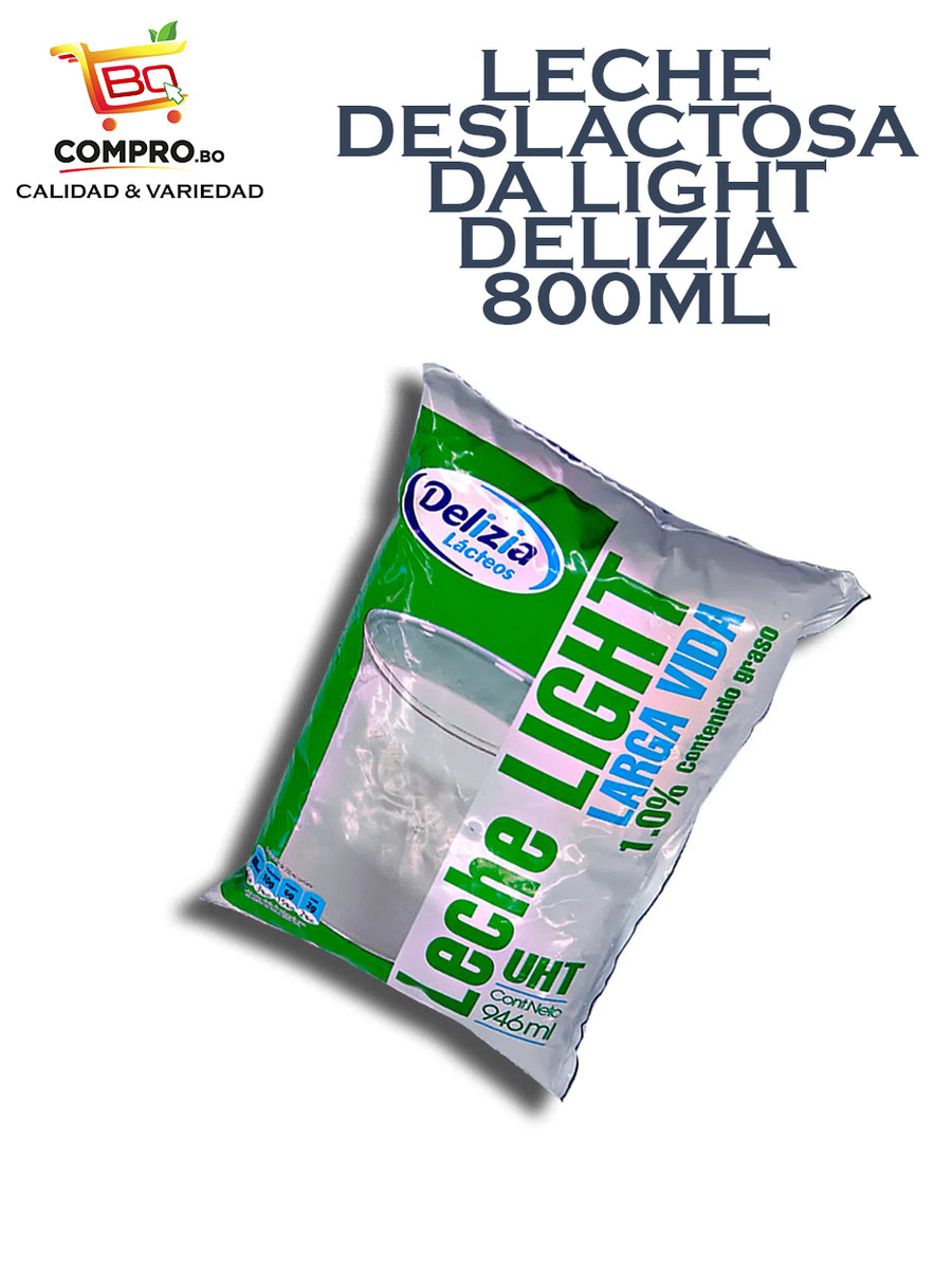 LECHE DESLACTOSADA LIGHT DELIZIA 800ML – COMPRO.BO