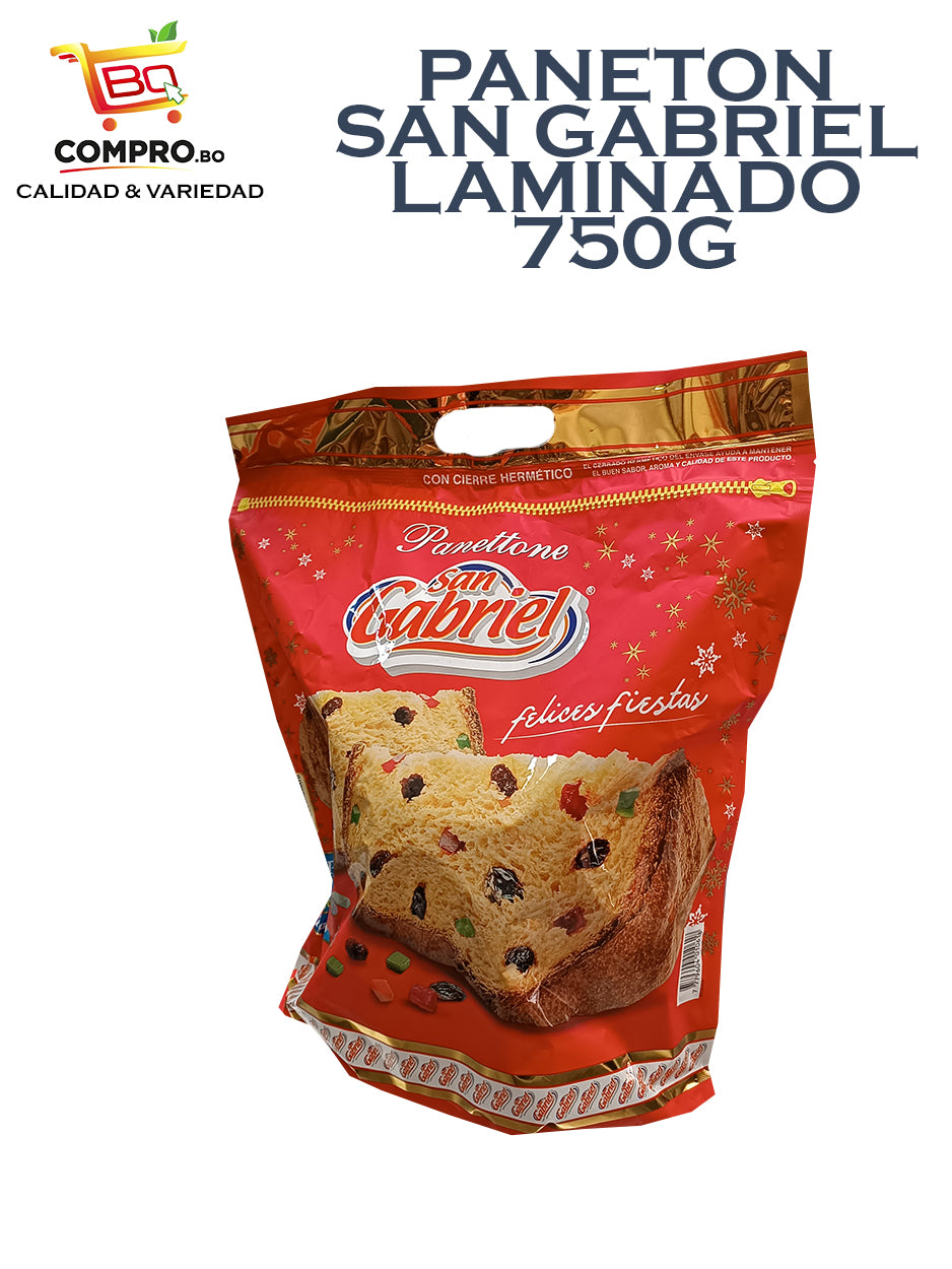 PANETON SAN GABRIEL LAMINADO 750G – COMPRO.BO