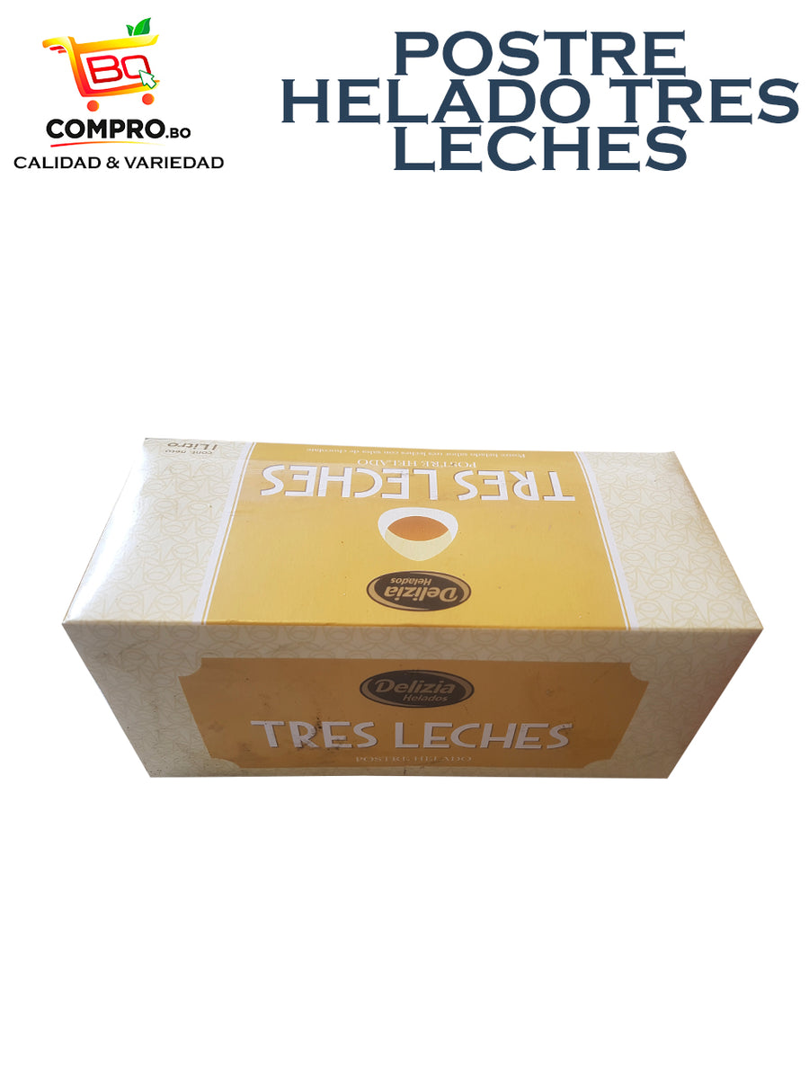 POSTRE HELADO TRES LECHES DELIZIA 1LT – COMPRO.BO