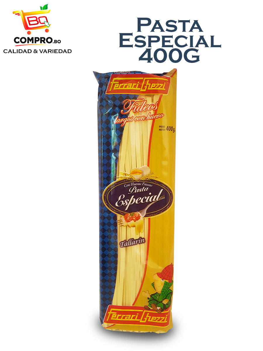 PASTA ESPECIAL FERRARI GHEZZI 400G – COMPRO.BO